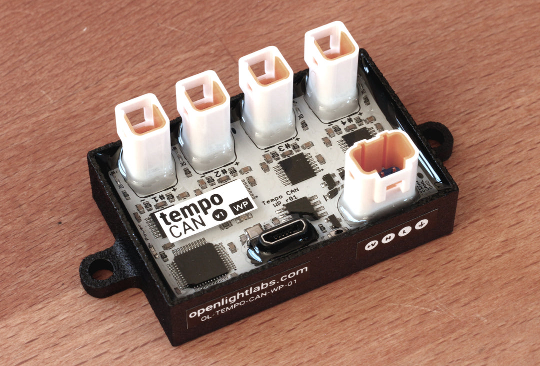 Tempo CAN: Waterproof Thermocouple-to-CAN – Openlight Labs